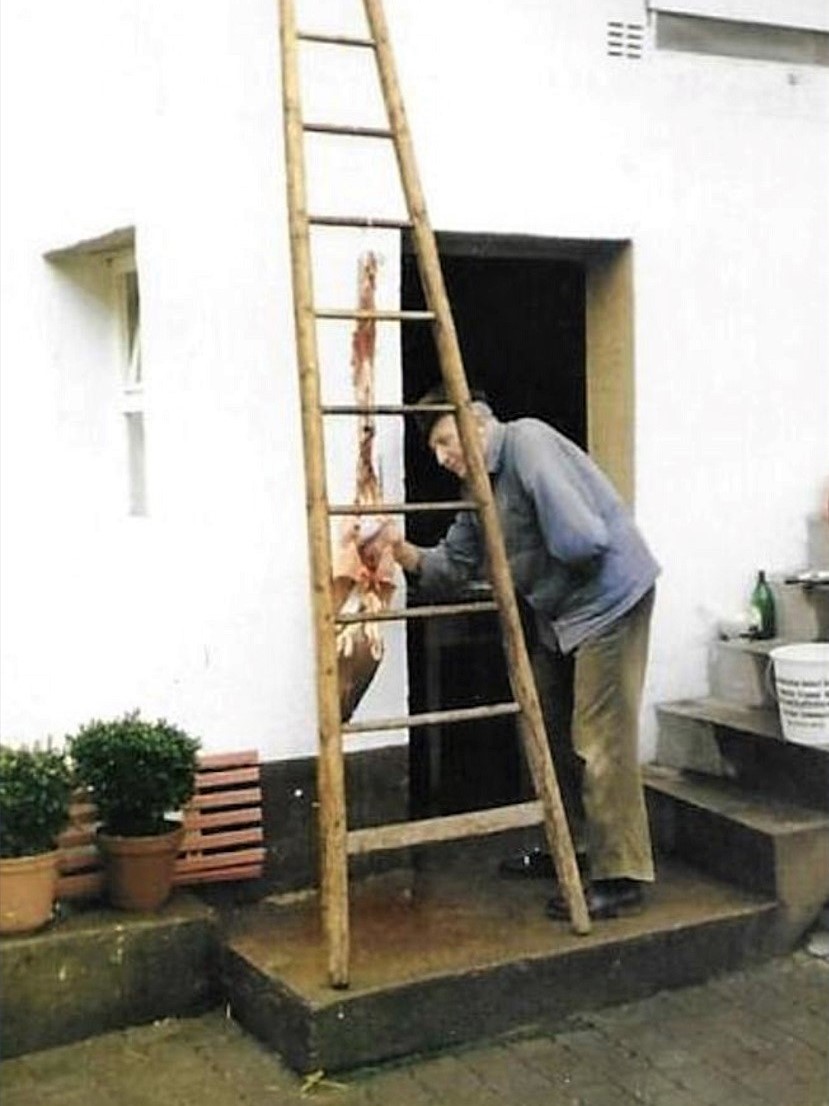 Fleischbeschauer Bernhard Herzog, Weiher – Heimatverein Ubstadt-Weiher e.V.